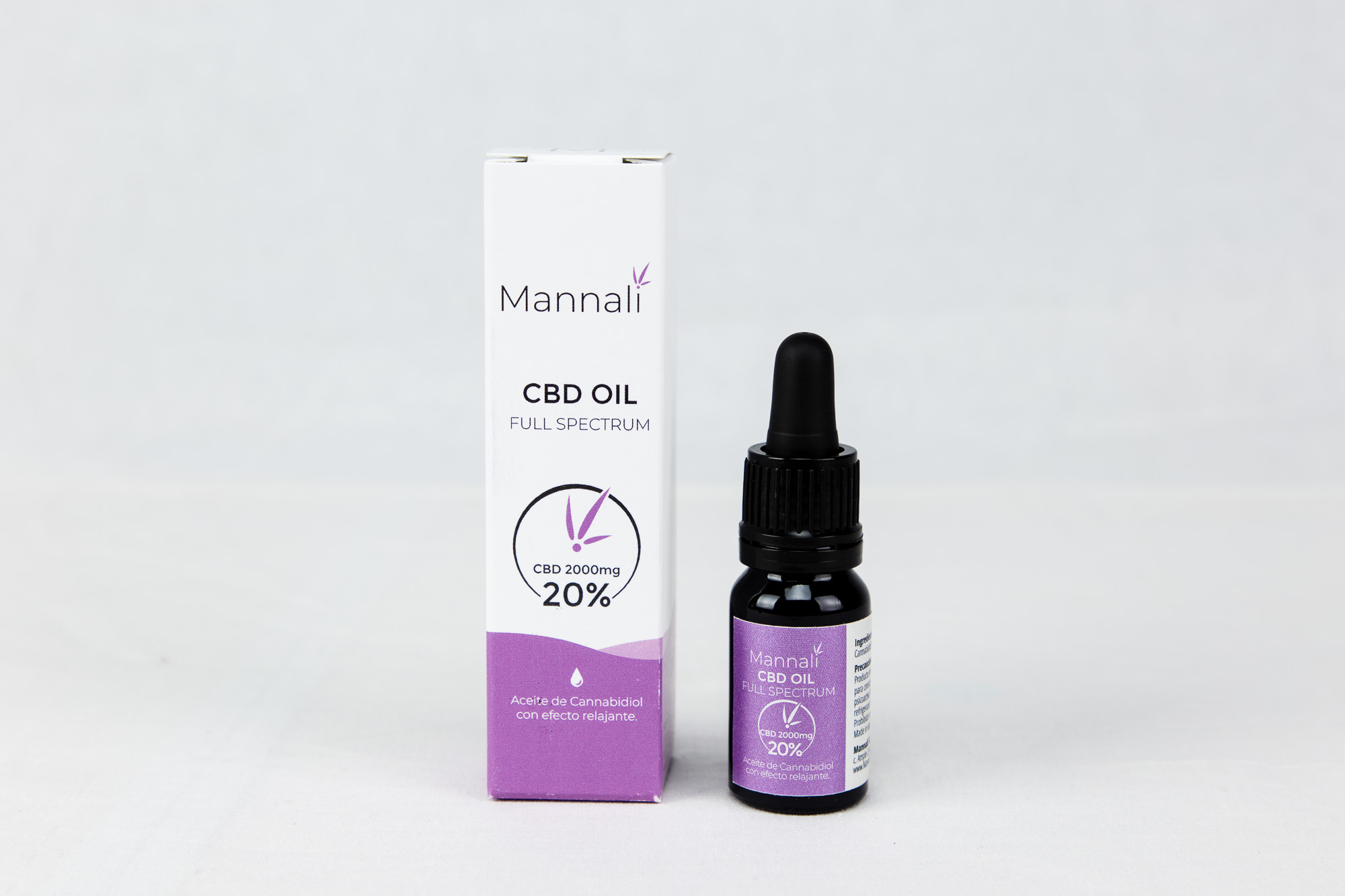 Aceite CBD 20% Full Spectrum - Mannali